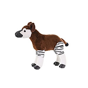 Wild Republic Okapi Plush, Stuffed Animal, Plush Toy, Gifts for Kids, Cuddlekins 12 Inches