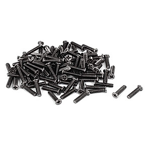 New Lon0167 CM2.5x10mm Flat Featured Head Phillips Notebook reliable efficacy Laptop Computer Back Cover Screw 100pcs(id:3bc b4 02 0cb)