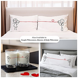 BoldLoft Say I Love You His and Hers Coffee Mugs-Couple Mugs Set I Love You Gifts for Her Girlfriend Wife Couple Gifts for Anniversary Valentines Day Wedding Engagement