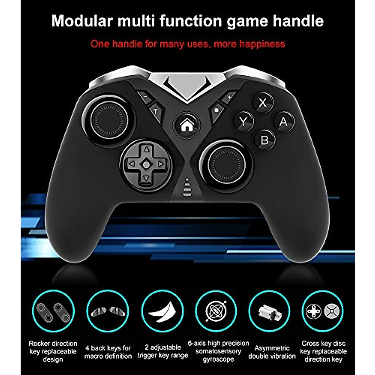FENGCHUANG Wireless Gamepad,Nintendo Switch Controllers,Bluetooth Wireless Controller,Switch Pro Controller for Nintendo Switch/Switch Lite