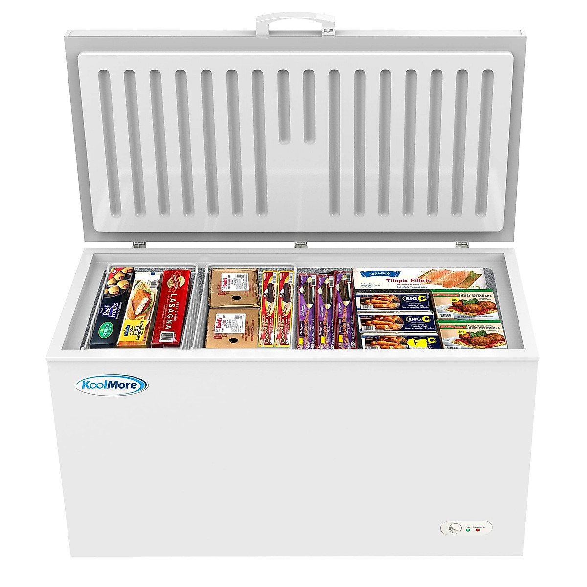 KoolMore SCF-16C Chest Freezer, 16 cu. ft, White