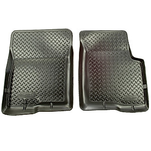Husky Liners Classic Style Series | 1995 - 2001 Ford Explorer, 1994 - 1997 Ford Ranger, 1994 - 1997 Mazda B2300/B4000, 1997 - 2001 Mercury Mountaineer | Front Floor Liners, Black | 33721