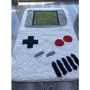 EXIGENT Retro Gamer Handheld Game Console Ultra Soft Anti-Slip Floor Door Mat Rug (GB_Rug)