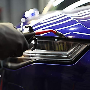 SGCB Pro Air Pressure Blow Gun, 230 Max PSI High Power Air Nozzle Blow Gun Adjustable Air Flow Trigger Angle Ben Jet Nozzle Rubber Tip 1/4" Air Inlet Adapt To Air Compressor For Car Clean Care Detail