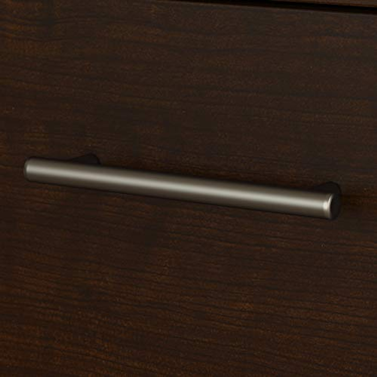 Bush Furniture Somerset 60W Office Desk with Lateral File Cabinet and 5 Shelf Bookcase