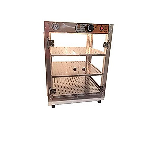 HeatMax 181824 Food Warmer Display with Water Tray for extra Humidity -- MADE IN USA with service and support