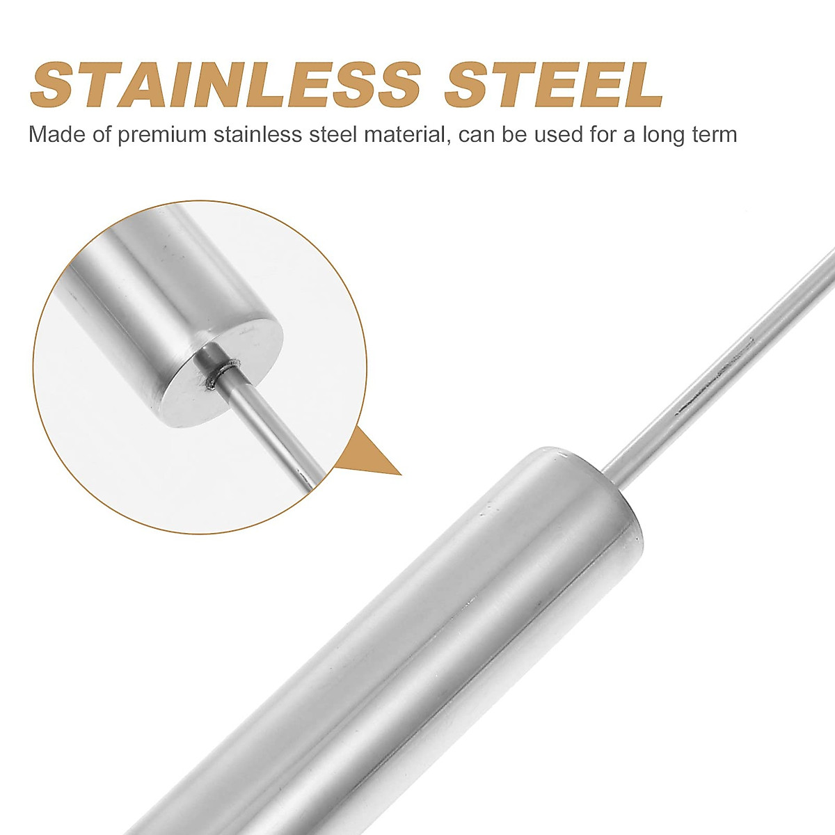 DOITOOL Stainless Steel Ice Pick Ice Crusher Ice Chisel Removal Pick Crushed Ice Tool for Kitchen Bars Bartender Picnics Camping And Restaurant 14 inch