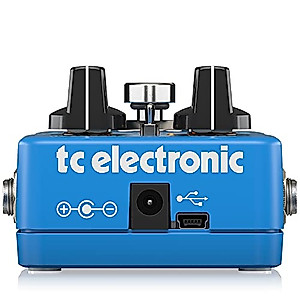 TC Electronic FLASHBACK 2 DELAY Legendary Delay Pedal with Groundbreaking MASH Footswitch, Crystal Delay Effect and Built-In TonePrint Technology, Blue