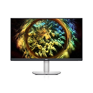 Dell S2721QS 27 Inch 4K UHD (3840 x 2160) IPS Ultra-Thin Bezel Monitor, AMD FreeSync (HDMI, DisplayPort), VESA Certified, Silver