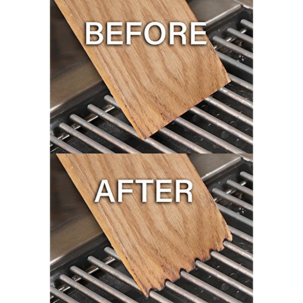 The Great Scrape The Woody Paddle New All Natural BBQ Grill Scraper