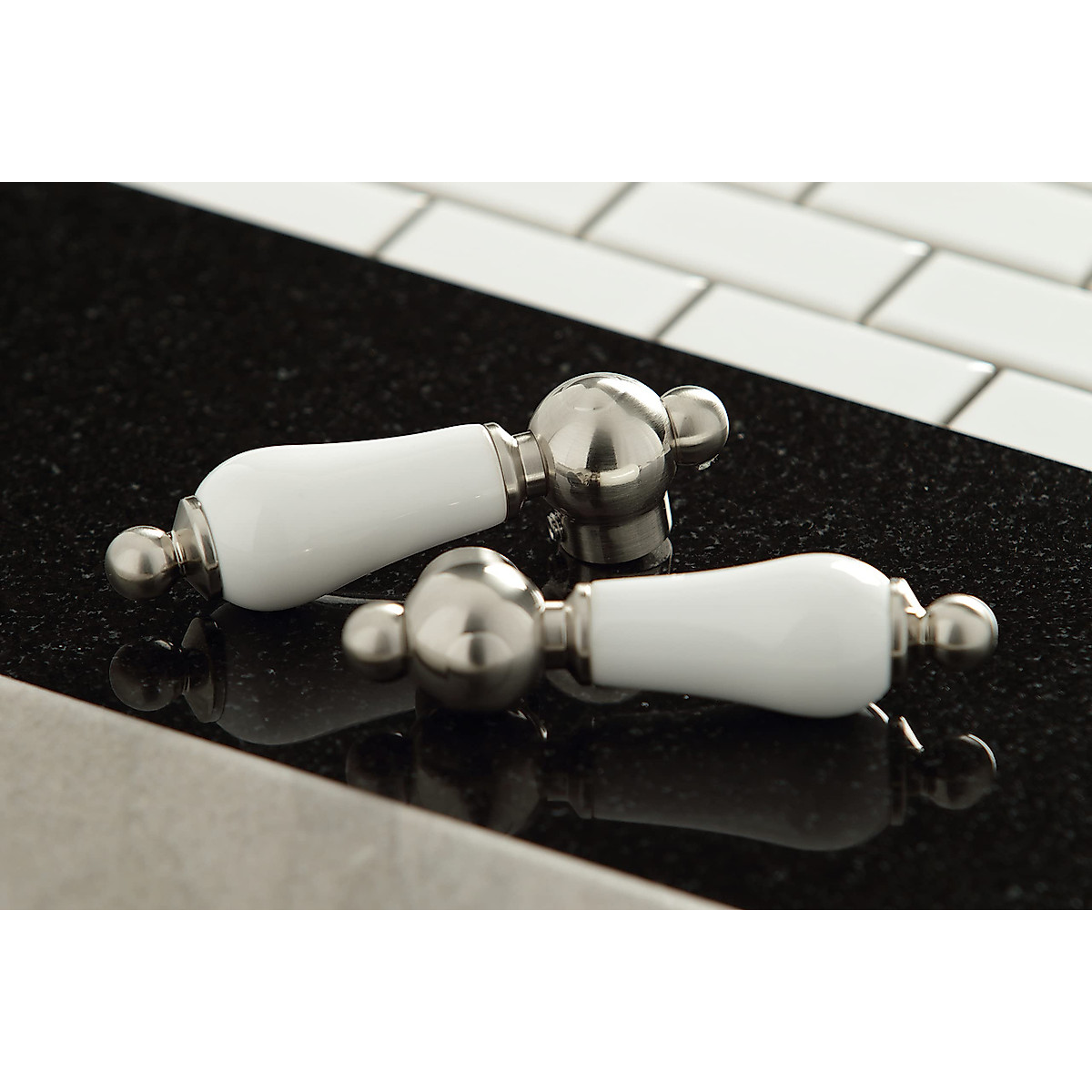 Kingston Brass KBH1608PL One Piece Work for Cold and Hot Handle For, KB1608PL KB1798PLBS 1978PL, Brushed Nickel