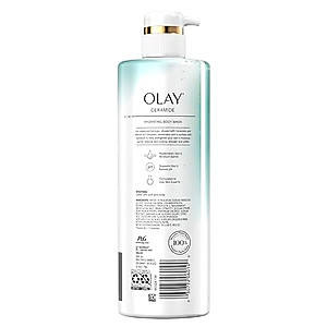 Olay Cleansing & Strengthening Women's Body Wash with Ceramide and Vitamin B3 Complex 20 fl oz (Pack of 4)