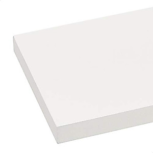 Amazon Basics Floating Shelves - 24-Inch, White, 2-Pack