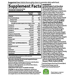 Garden of Life mykind Organics Men 40+ Gummy Vitamins, 40+Multi Berry, 120 Count