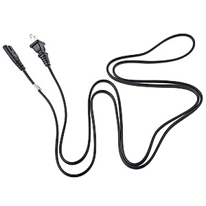 kybate 6ft AC Power Charger Cable Cord Lead for SEGA Saturn, Dreamcast Console Mains