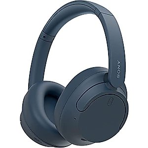 Sony WH-CH720NL Noise Canceling Wireless Bluetooth Headphones - Built-in Microphone - up to 35 Hours Battery Life and Quick Charge - Navy Blue
