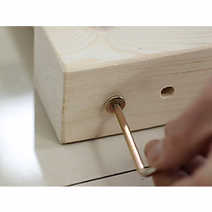 binifiMux Half Thread M8 x 100mm Furniture Barrel Screws Bolt Nuts Set for Beds Chairs 6 Set, Bunk Bed Screws, Bunk Bed Bolts, Bunk Bed Hardware, Bed Frame Bolts