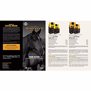 Majesty's Flex Wafers - Superior Horse / Equine Joint Support Supplement - Glucosamine, MSM, Chondroitin, Yucca, Vitamin C - 60 Count (2 Month Supply)