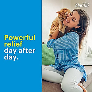 Claritin 24 Hour Non-Drowsy Allergy Medicine Bundle Pack, Prescription Strength Allergy Relief with 10mg Loratadine, Antihistamine, 45ct Tablets and 10ct Liquid Gels