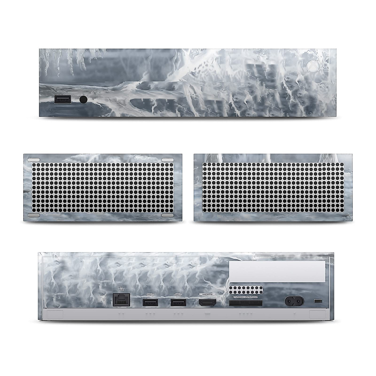 Head Case Designs Officially Licensed Anne Stokes Winter Guardians Art Mix Vinyl Sticker Gaming Skin Case Cover Compatible with Xbox Series S Console