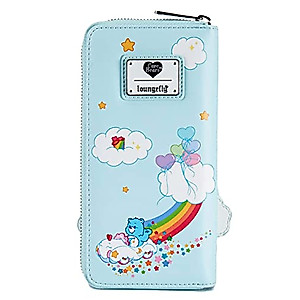 Loungefly Care Beaas Care-A-Lot Castle Zip-Around Wallet Care Bears One Size