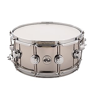 Drum Workshop DW Collector's Series Stainless Steel Snare Drum with Chrome Hardware 14x6.5" DRVL6514SPC