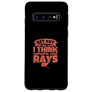 Galaxy S10 Ray for Stingray Lovers Sea Batoidea - Get out of my way Case