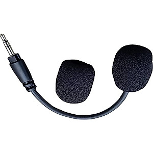 TNE 2 Pack HS35 Mic Replacement | 2X Detachable Game Microphone Boom for Corsair HS35 and HS45 PS4 Pro PS5 Xbox One X Computer PC Gaming Headsets 3.5mm Jack Noise Cancelling