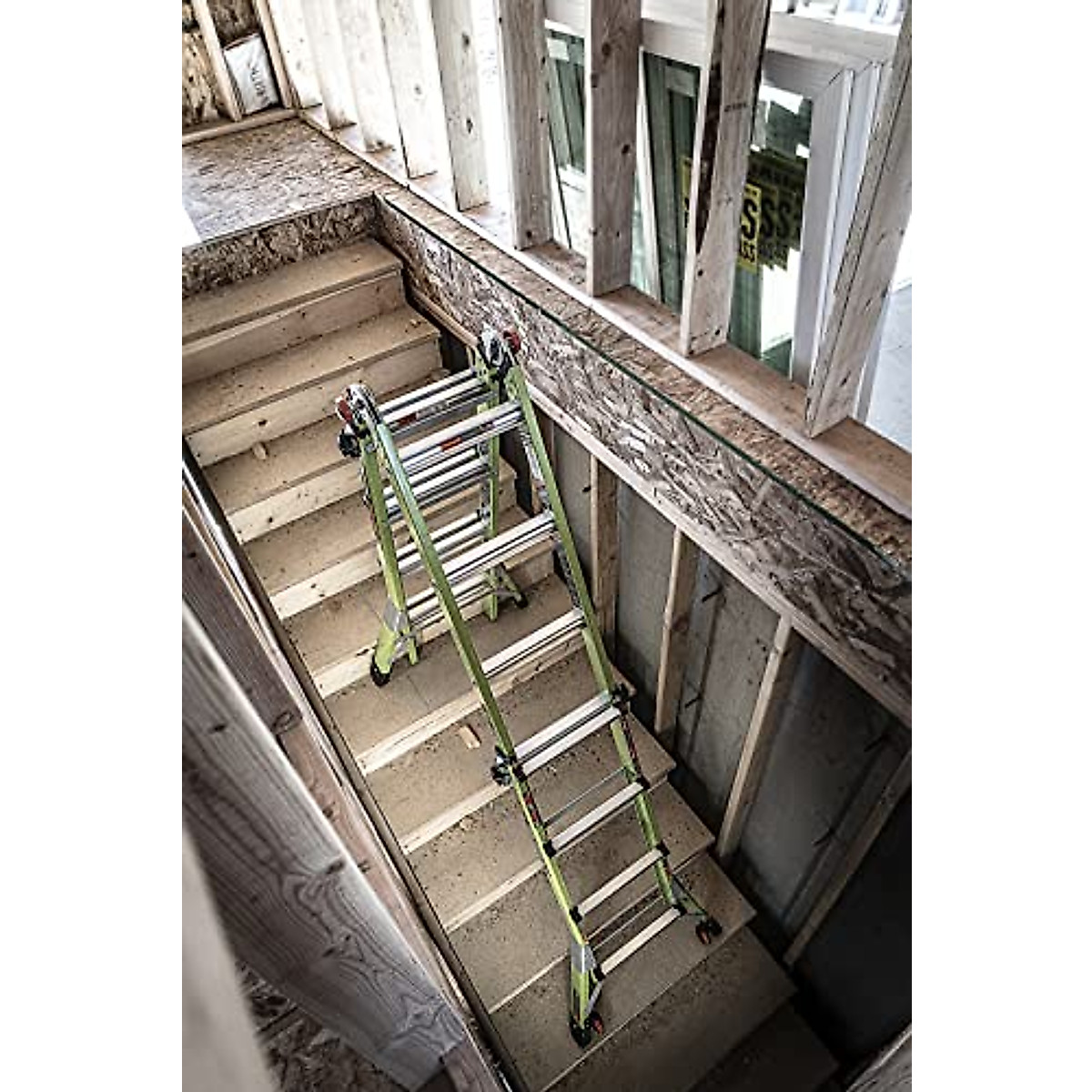 Little Giant Ladder Systems Dark Horse 2.0, M17, 17ft, Multi-Position Ladder, Fiberglass, Type 1A, 300 lbs Weight Rating, (16117-001)