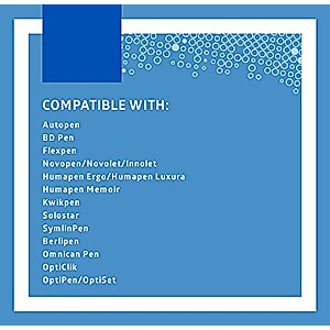 Medline - MPHPN324Z Insulin Pen Needles, 32 Gauge, 4 mm (Pack of 100), safe insulin dispensing for diabetics, compatible with multiple pen models