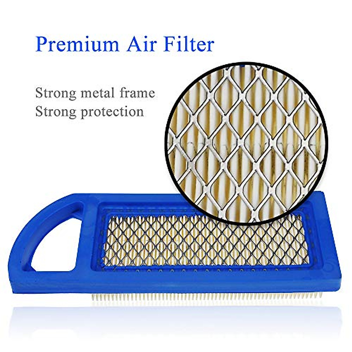 Ferilter Air Filter for Briggs and Stratton 698083 697153 797008 697634 795115 Air Filter for Craftsman 33425 LT1000 LT3000 Riding Mower with 697015 Pre Filter, Pack of 2