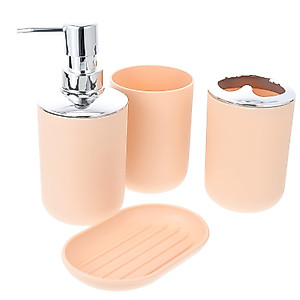 1 Set Bathroom Set Foam Hand Soap Dispenser Toothbrush Holder Cup White Bathroom Accessories Black Decor Hand Soap Container White Decor Dish Soap Dressing Table Plating
