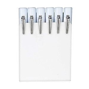 Dealmed Conventional Light Penlights – 6 Penlights with Pupil Gauge, White Penlight Flashlights, Perfect for First Aid Kits