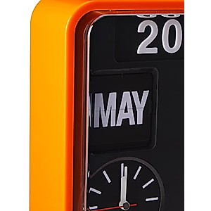 Karlsson, Wall Clock, Orange, 24.5x24,5x10cm