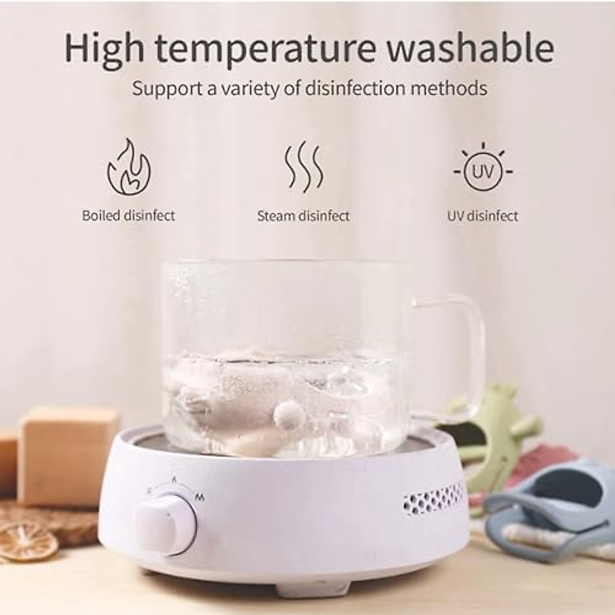 Baby Teething Toys by Komfy LilLove | Non-Toxic Infant Toys 0-6 6-12 Months | CPC Certified Teething Mitten | No Drop Teether for Baby Teething Relief | Baby teether Toys | Teething Pacifier