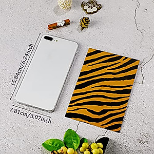 100 Pieces Jungle Animal Kraft Paper Bags Leopard Zebra Giraffe Print Paper bags Small flat plain Paper Treat Bags for Candy, Cookies, Merchandise, pens, Party Favors, 4 x 6 Inches