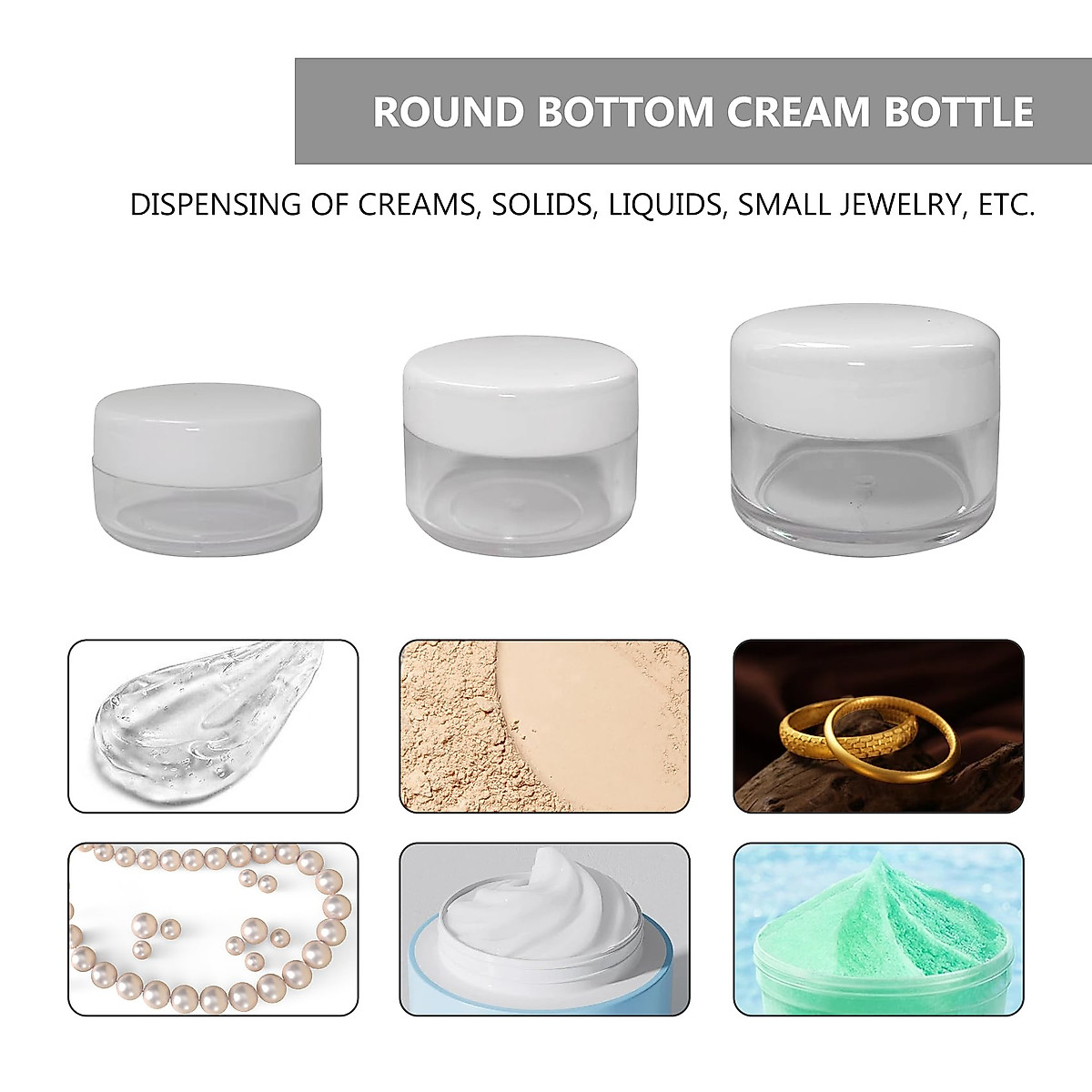 Soft 'N Style Empty Travel Size Bottles Set Plastic Travel Size Empty Bottles, Set of 7 Refillable Cosmetic Container Toiletry Bottles Set or Lotion, Shampoo, Cream, Soap, TSA/Airline Approved