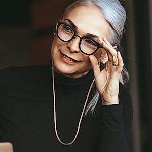 SIGONNA Glasses Strap String Holder Cord - Terylene Eyeglasses Strap Holders - Eye Glasses Accessory Chain - Eyeglass Chains for Women Men - Glasses Lanyard Around Neck - 3 Pcs (Gold)