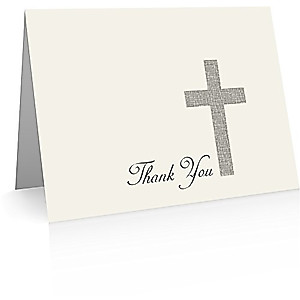 Christian Thank You Cards (24 Foldover Cards and Envelopes) Christian Cards