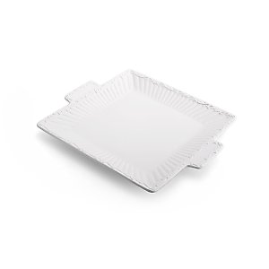 Mikasa Italian Countryside Square Dessert Tray, 11-Inch