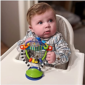 Nuby Silly Spinwheel with Suction Base High Chair Interactive Toy for Early Development