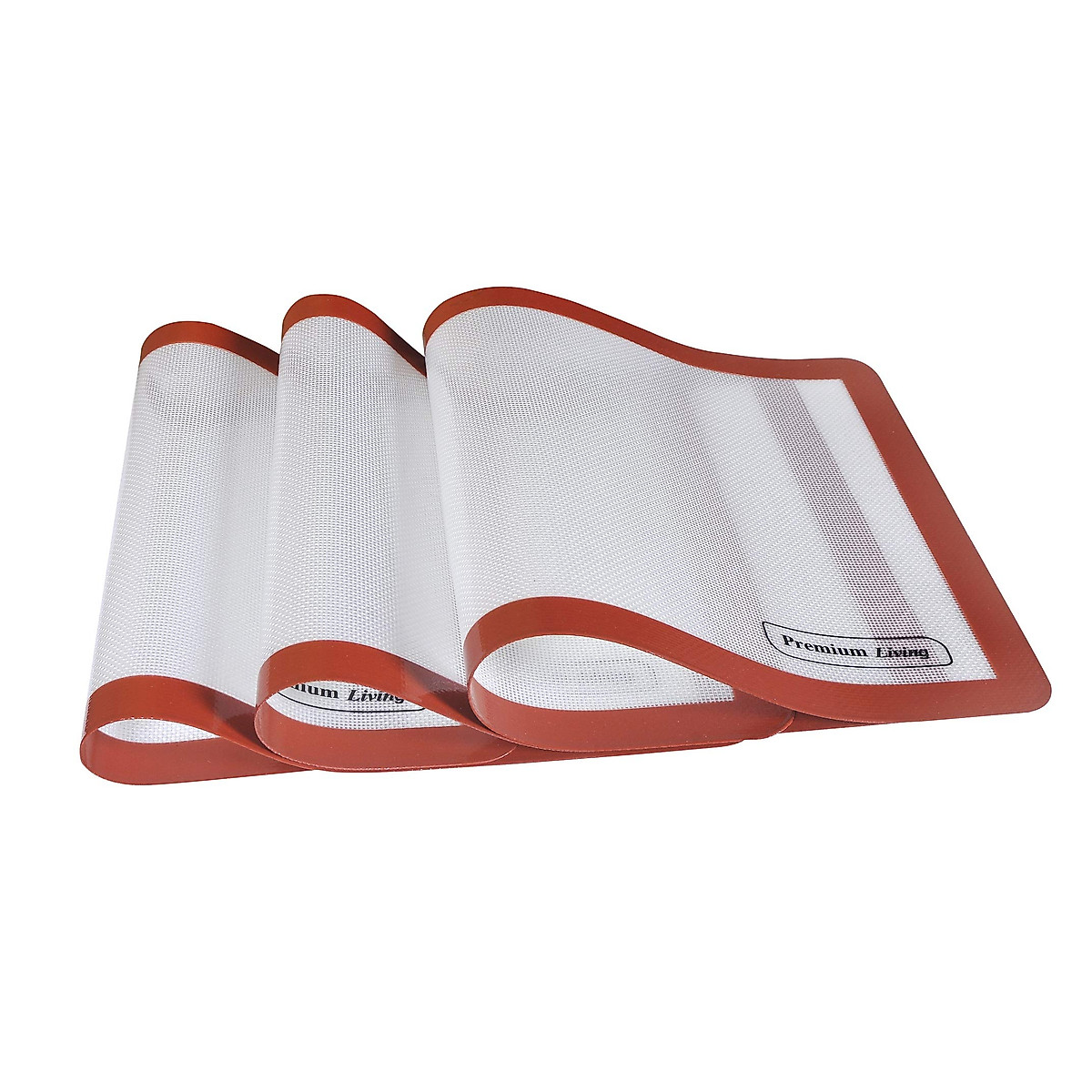 Silicone Baking mat, Half Sheet, 16.5" x 11" Reusable Liner, Non-Stick, Professional Grade