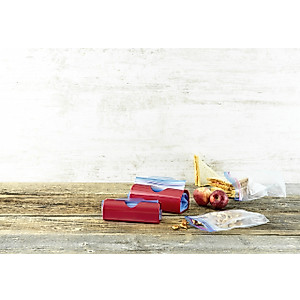 KUHN RIKON 23053 Baggie Organizer, Standard, Red