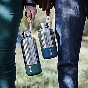 black+blum Explorer Insulated Flask, Small, Olive, 650 ml