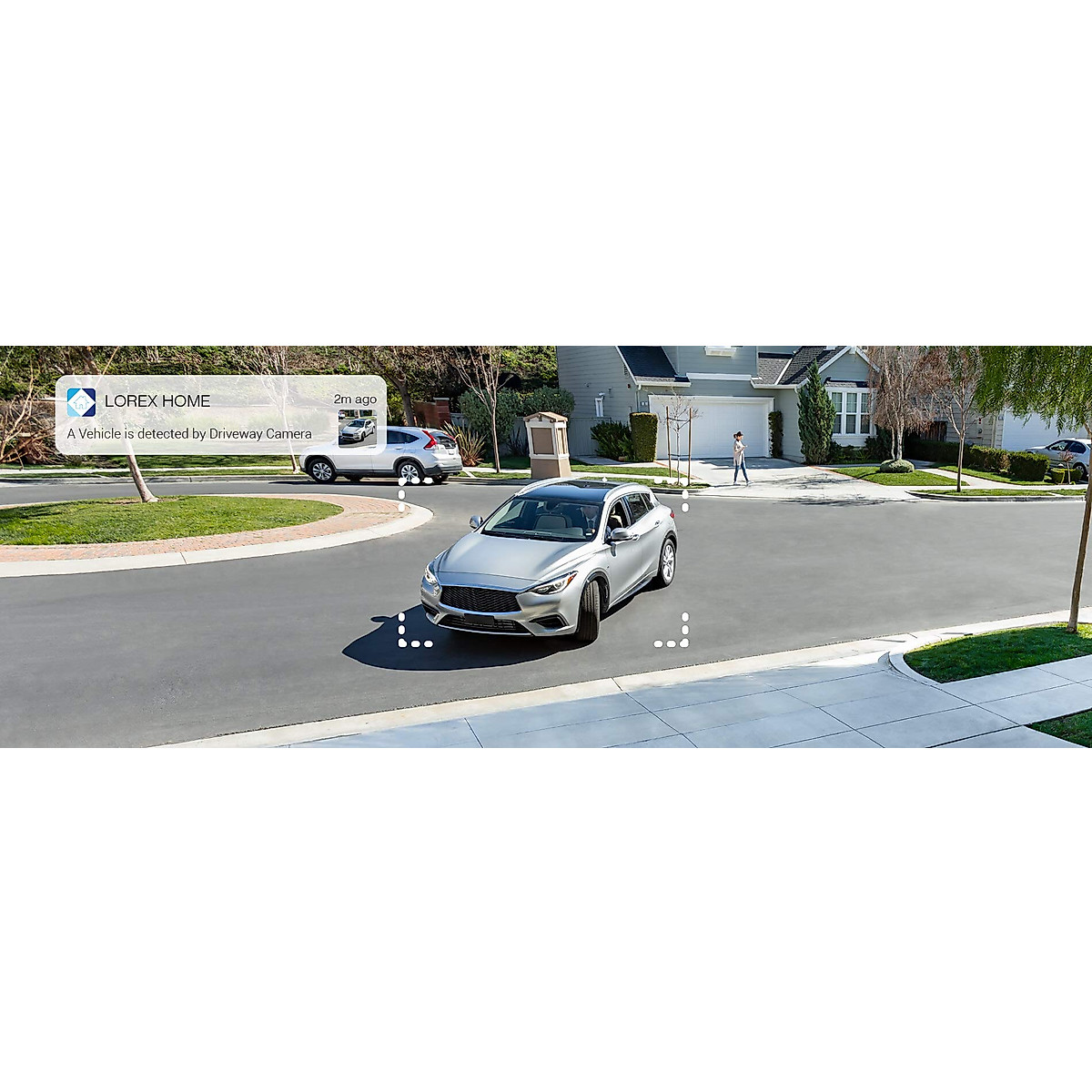 Lorex 4K Security Camera System, 8-Channel 2TB NVR with 8 Indoor/Outdoor Wired IP POE Metal Smart Deterrence Bullet Cameras, Smart Motion Detection and Voice Control (Renewed)