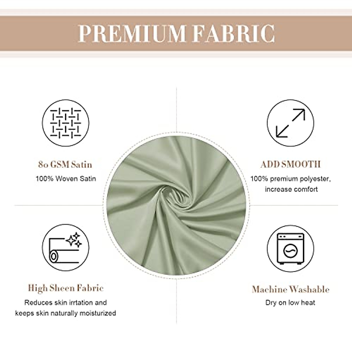 AW BRIDAL Silk Pajamas for Women Satin Pajama Set Button Up Bride Bridesmaid Pajamas Sleepwear Loungewear, Sage Green M