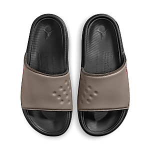 Jordan Play Slides Mens Ultralight Soft Sandals (UNIVERSITY RED/BLACK-WHITE-GYM RED, us_footwear_size_system, adult, men, numeric, medium, numeric_10)