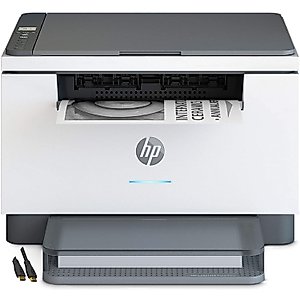 HP Laserjet MFP M234dw Wireless Monochrome All-in-One Laser Printer, Print Scan Copy,600x600 dpi, 30ppm, Auto Duplex Printing, 1.27" LCD Display, Wi-Fi, Ethernet - WULIC Printer Cable
