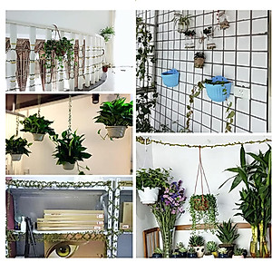 UCLEVER Artificial Vine Natural Hemp Rope Burlap Leaf Ribbon for Jungle Safari Birthday Party Decorations (33FT)