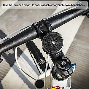 Recoil Waterproof Bluetooth Media Button Steering Wheel Remote Control for Car Bike Motorbike Boat Powersports Compatible iPhone 14 Pro/SE/14, Samsung Galaxy or Any Android Device